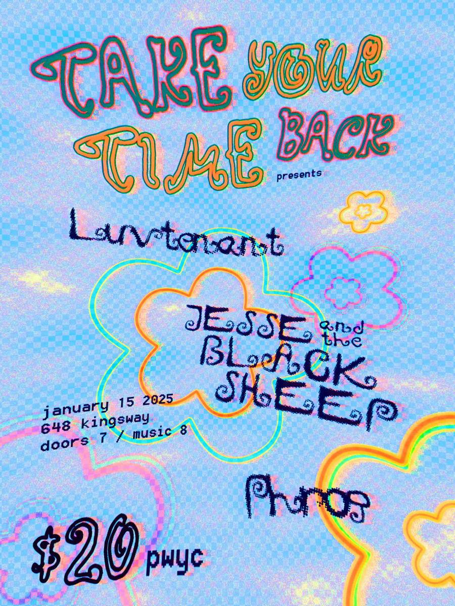 JESSE AND THE BLACK SHEEP, luvtenant, Phrog in Vancouver | Take Your ...