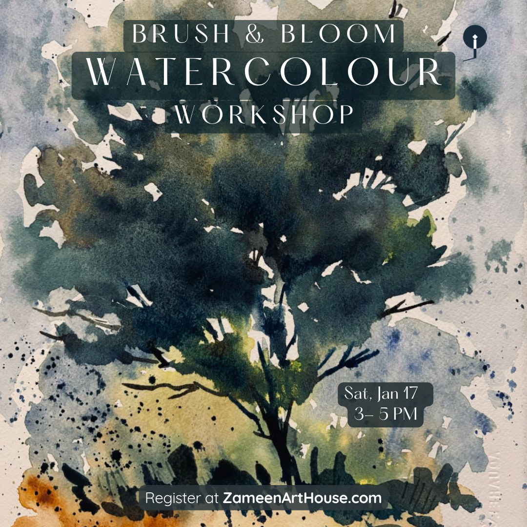 Beginner Watercolour Workshop in Victoria | Zameen Art House | LampPost ...